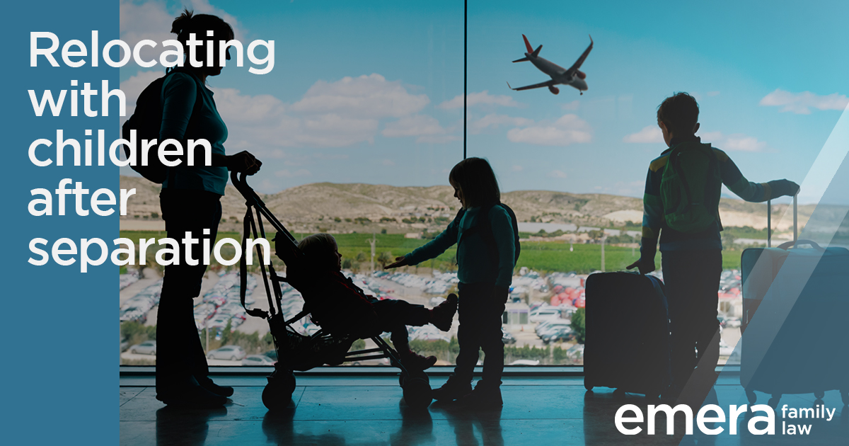 Child Relocation After Separation or Divorce