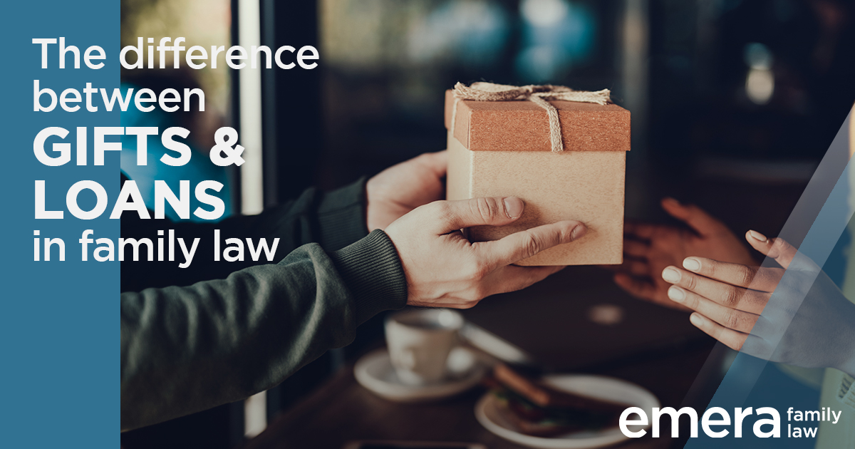 The Effect of Loans vs Gifts in Family Law Property Settlement