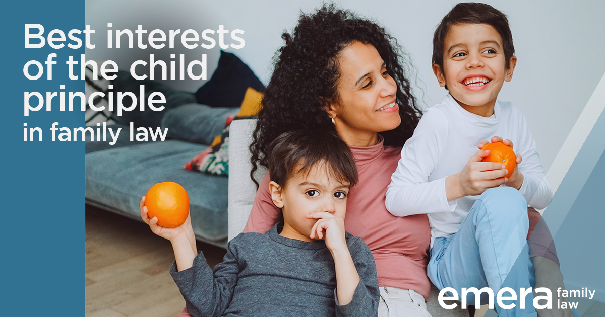 Best Interests of the Child in Family Law Matters